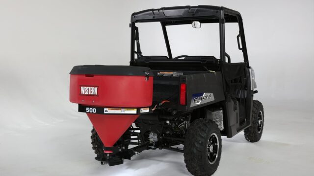Low Profile 500 UTV Tailgate Spreader | Utility Salter | WESTERN®