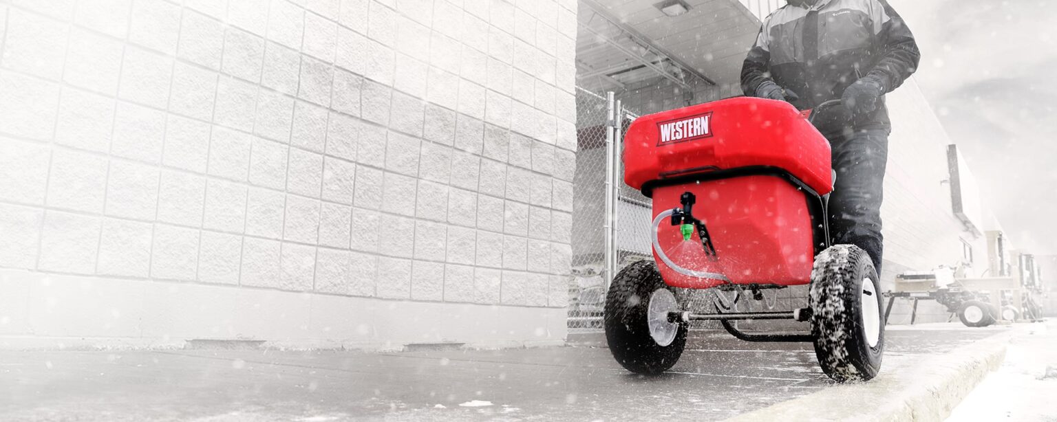 SS-120 Walk-Behind Liquid Sprayer | Sidewalks | WESTERN®