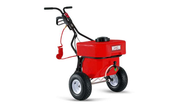 Walk-Behind Drop & Broadcast Salt Spreaders | WESTERN®