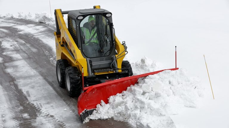 Skid-Steer Snow Plows | WESTERN®