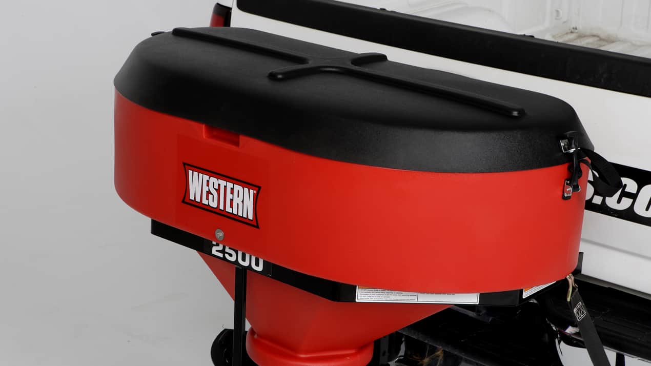Low Profile 500, 1000 & 2500 Tailgate Spreaders | WESTERN