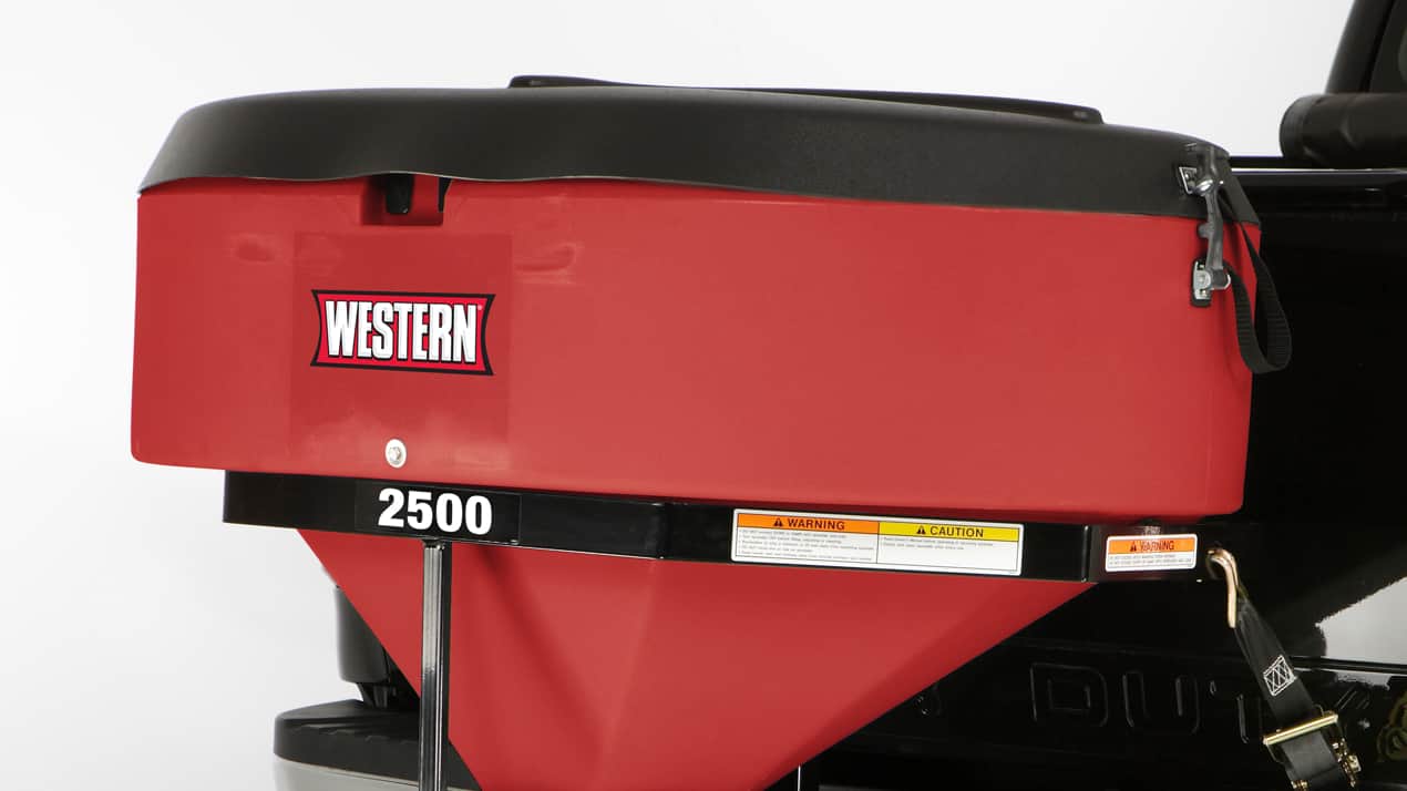 Low Profile 500, 1000 & 2500 Tailgate Spreaders | WESTERN