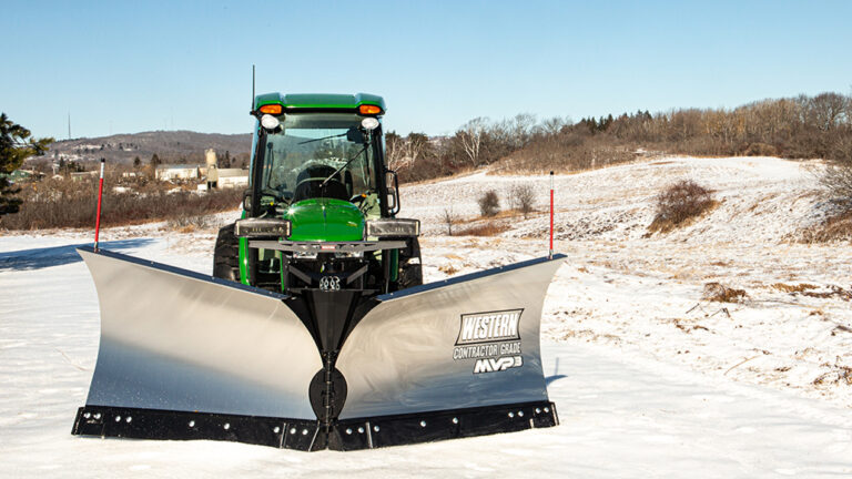 Tractor Snow Plows & Spreaders | WESTERN®