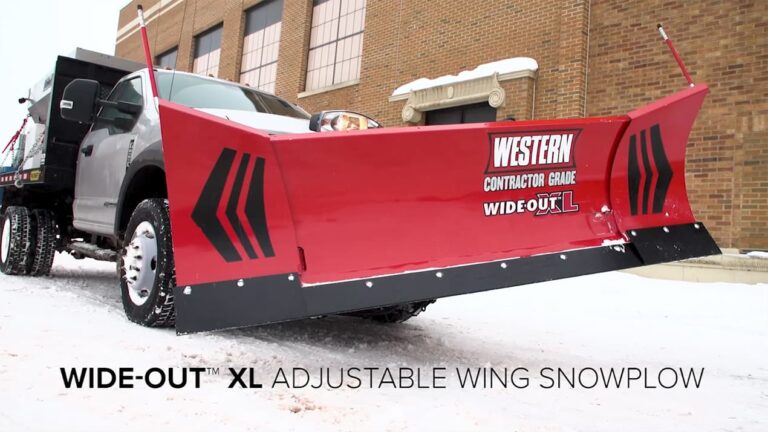 WIDE-OUT™ & XL | Adjustable Winged Snow Plows | WESTERN®