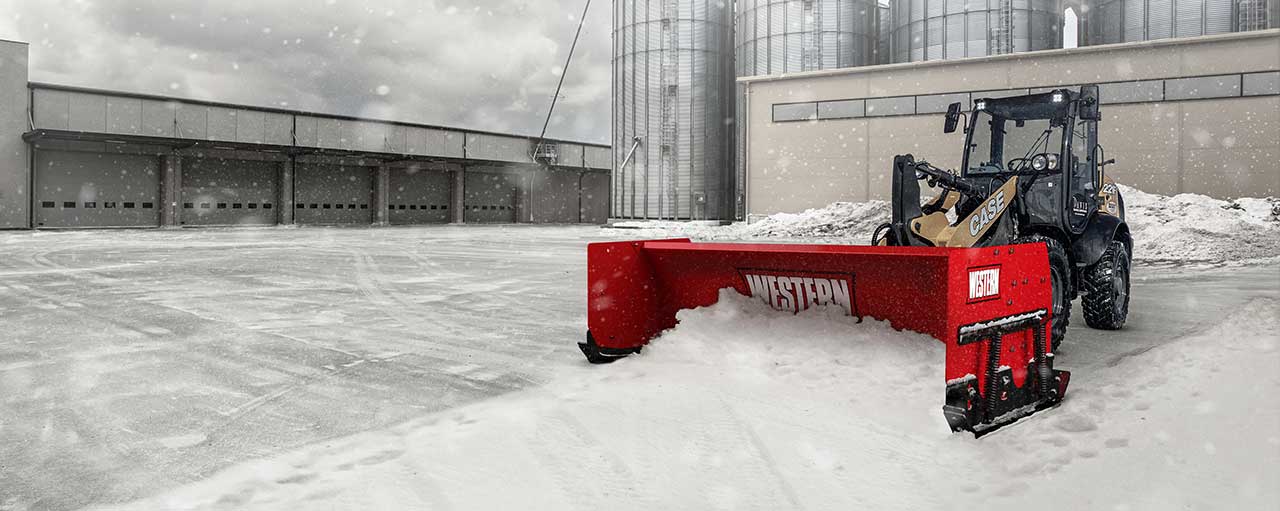 PILE DRIVER™ With TRACE Edge | Pusher Plow | WESTERN