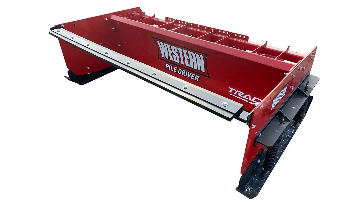 PILE DRIVER™ With TRACE Edge | Pusher Plow | WESTERN