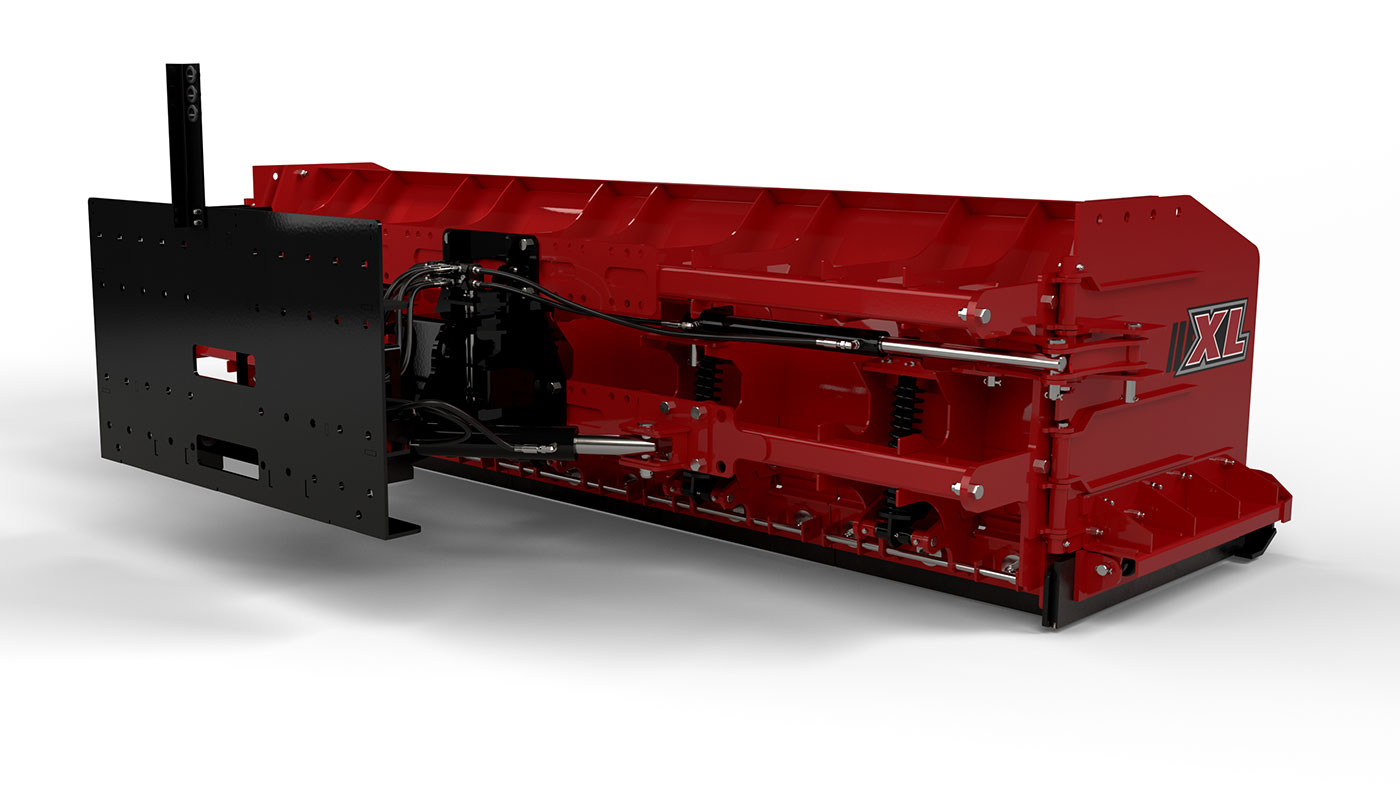 PILE DRIVER™ XL TRACE™ Edge Pusher Plow | WESTERN®
