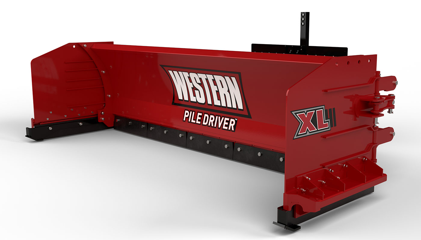 PILE DRIVER™ XL TRACE™ Edge Pusher Plow | WESTERN®