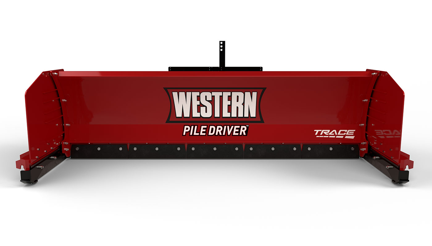 PILE DRIVER™ XL TRACE™ Edge Pusher Plow | WESTERN®