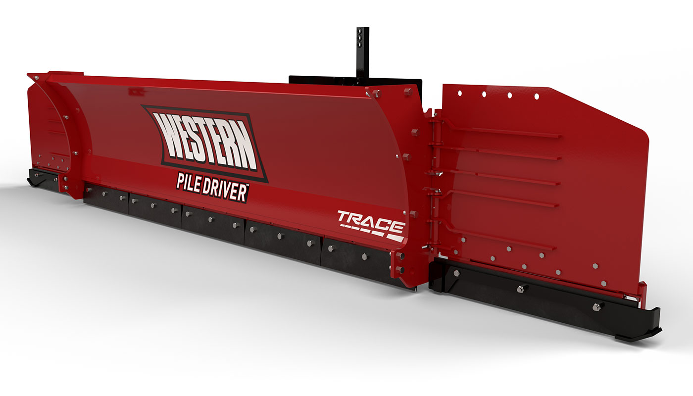 PILE DRIVER™ XL TRACE™ Edge Pusher Plow | WESTERN®
