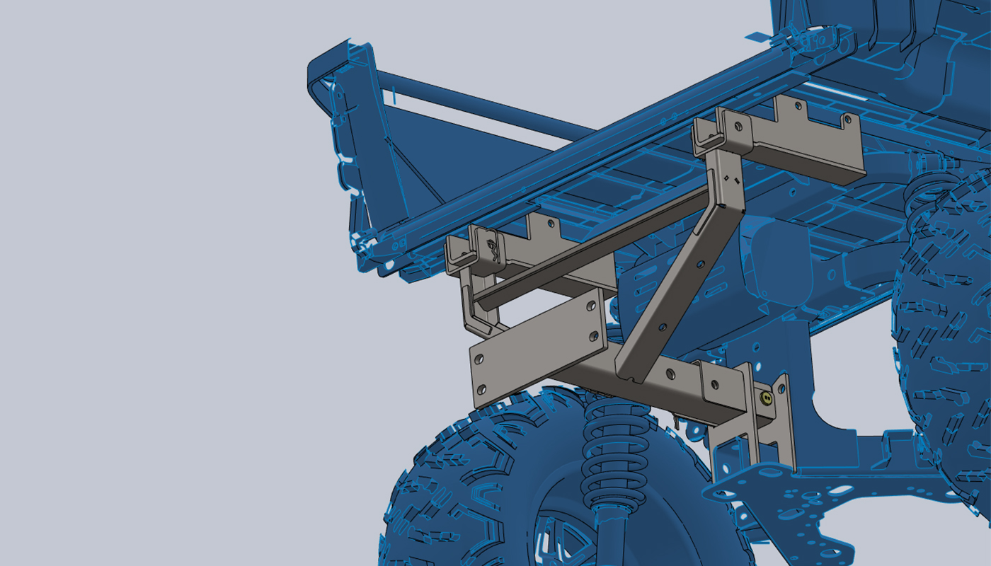 Gator 560/590 Mount (John Deere) - LOW PRO 300/300G/300W - WESTERN ...